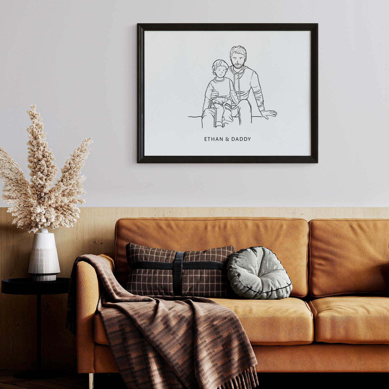 Custom Father's Day Portraits – Goose & Pebble