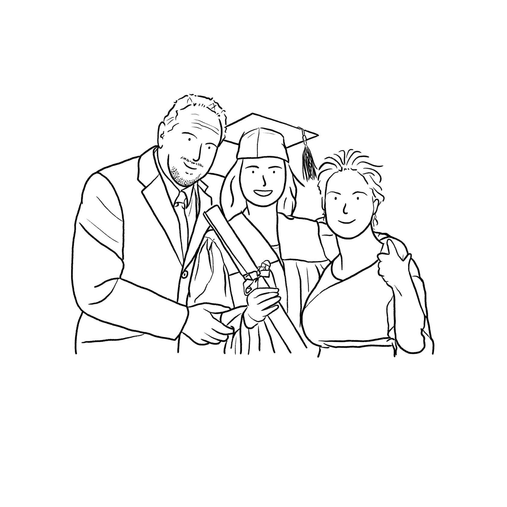 Custom Graduation Portraits